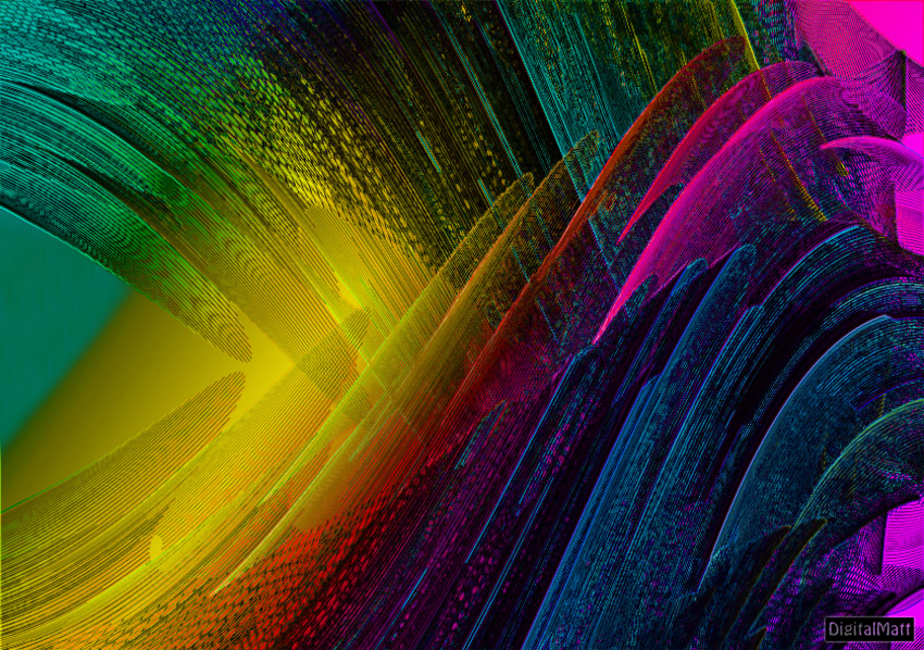 DigitalMatt : Immagini Cartoline Astratte colorate con linee