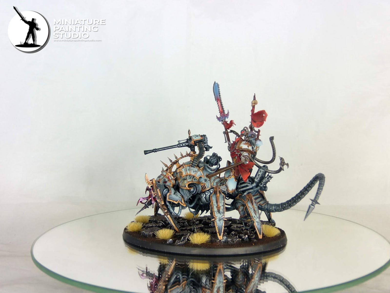 Miniature Painting Studio: Vex Machinator, Arch-Lord Discordant Khorne ...
