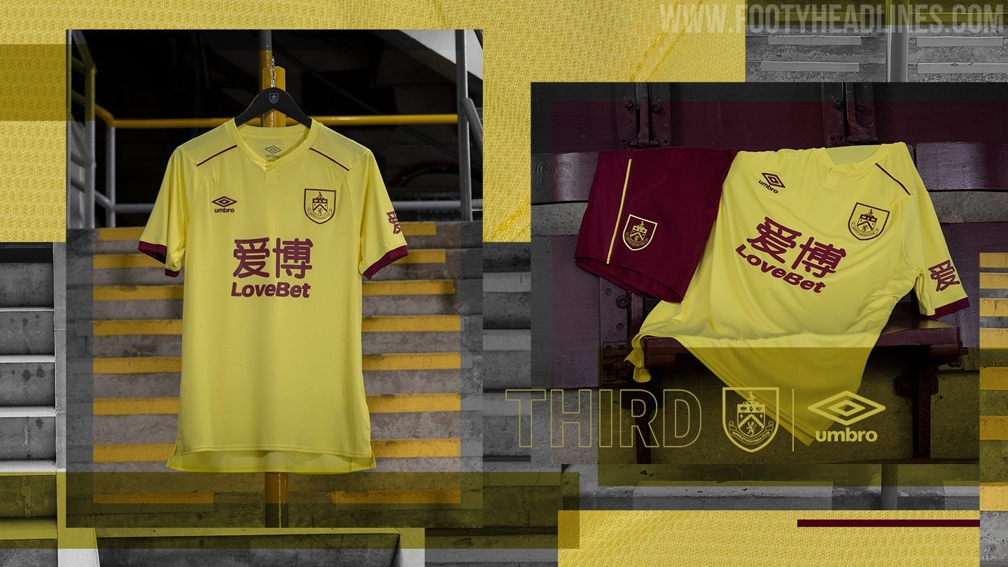 Burnley 20-21 Third Kit Released - Premier League Launches Complete ...