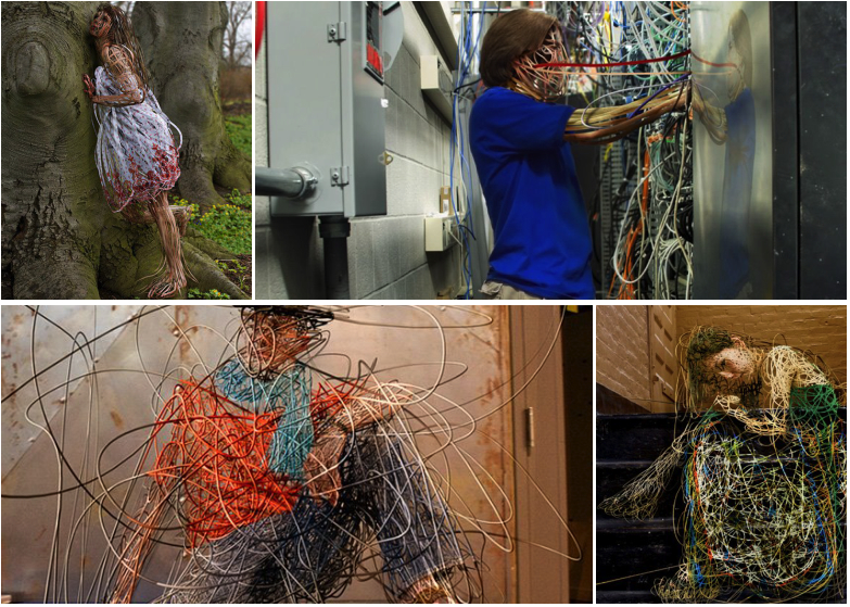 Strips: Three-dimensional digital art