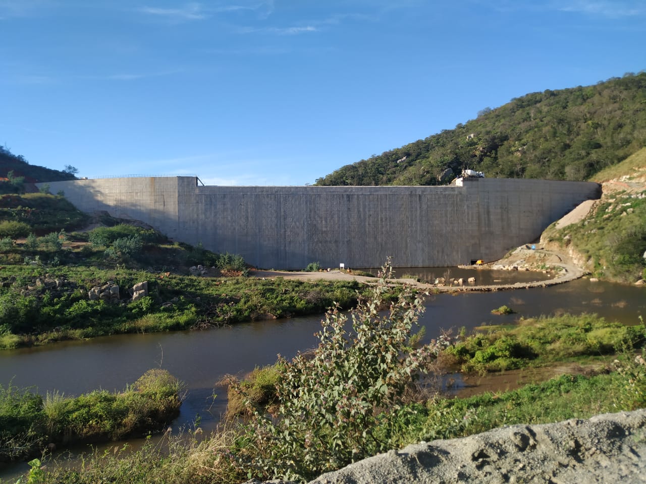 Barragem Retiro será um dos maiores reservatórios de água do estado. Um ...