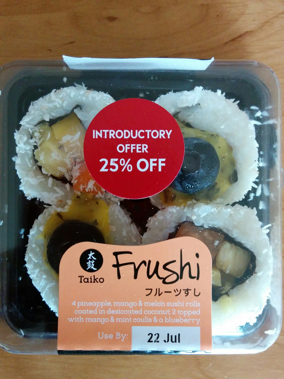 The Excited Eater: Waitrose Frushi (Taiko) Review