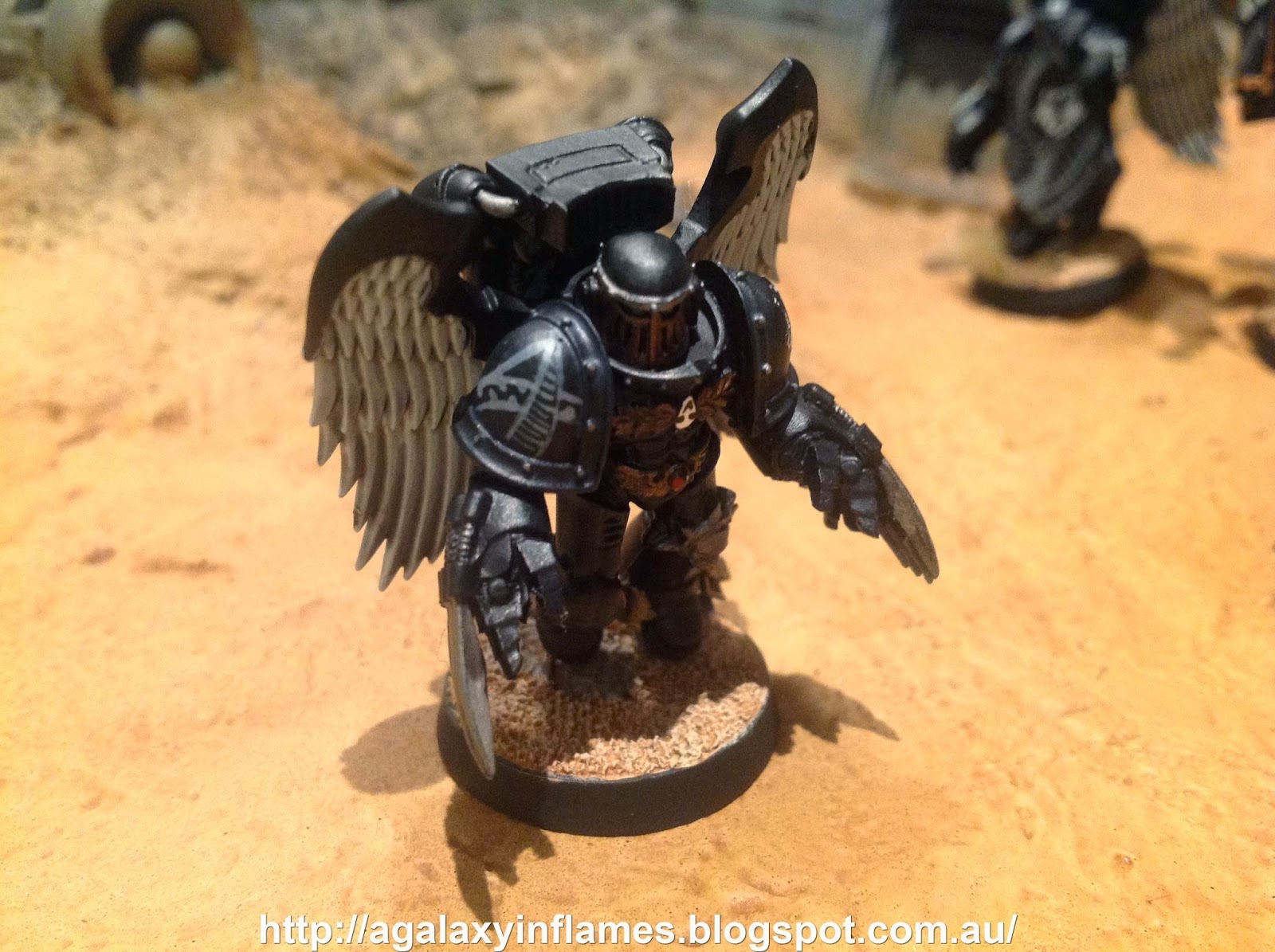 A Galaxy In Flames: Raven Guard Legion Command Squad