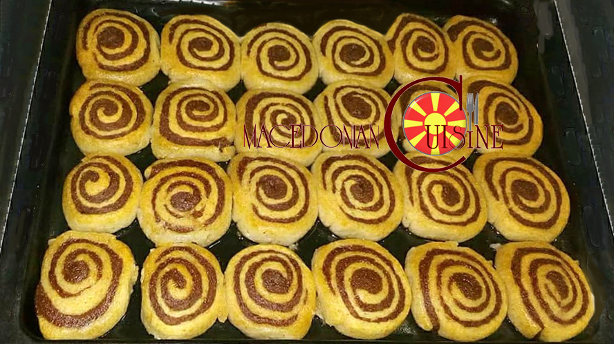 SNAIL COOKIES WITH SHERBET (LEAN VERSION) ~ Macedonian Cuisine