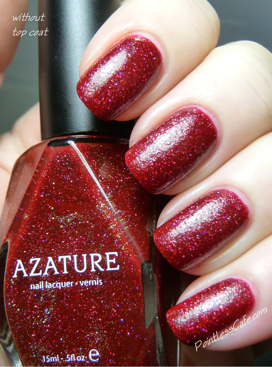 Azature Red - Swatches and Review | Pointless Cafe