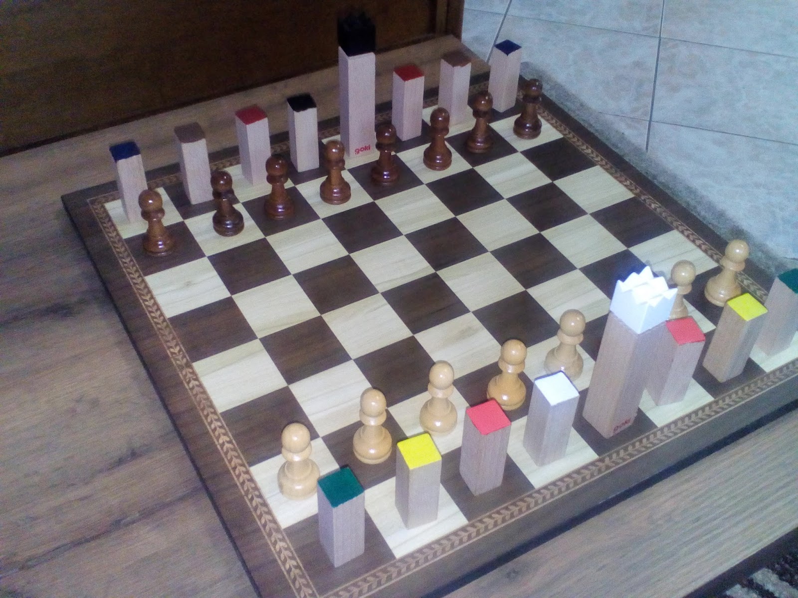 COLOR CODED CHESS / ΣΚΑΚΙ ΜΕ ΧΡΩΜΑΤΑ