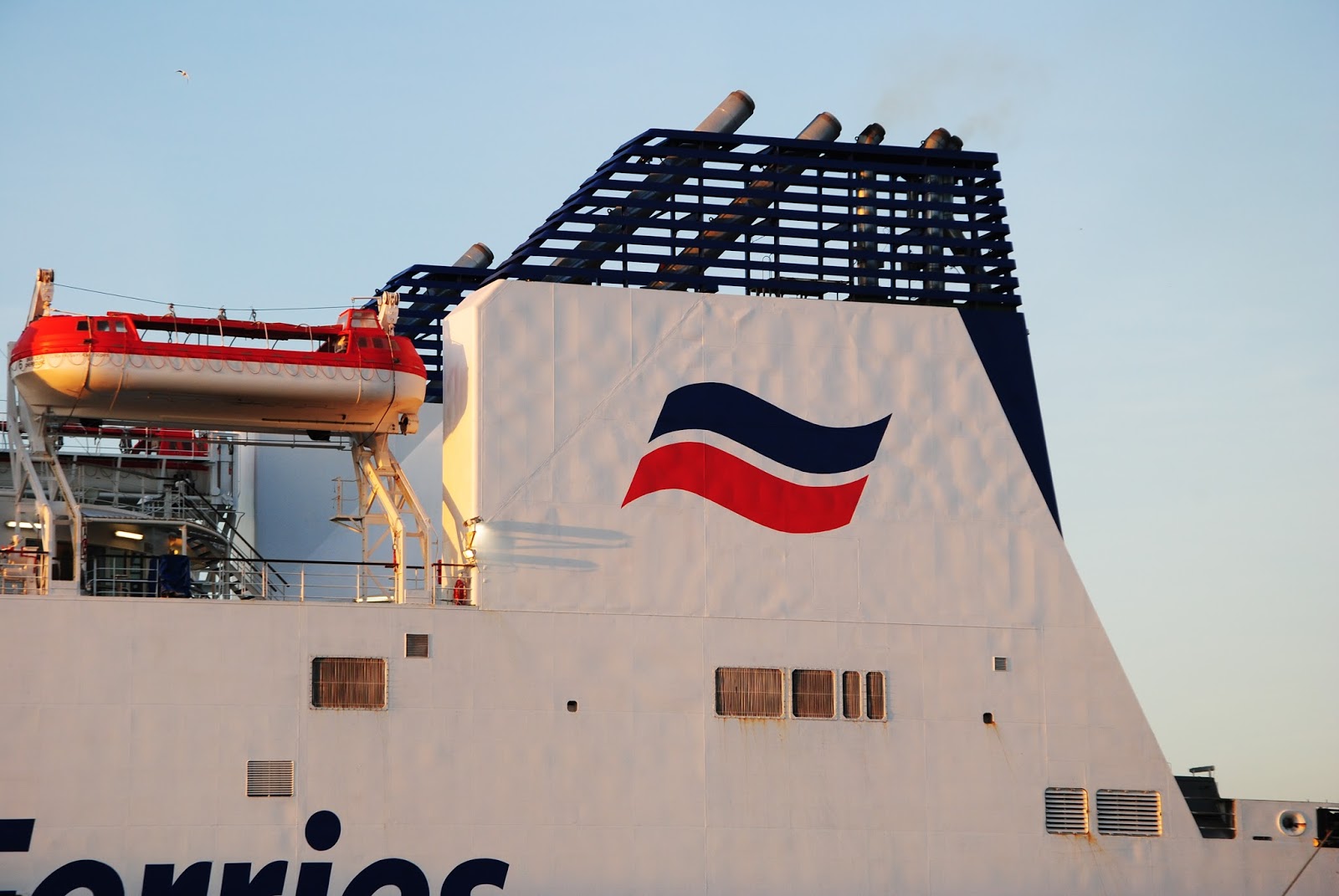 BRITTANY FERRIES: Back on board "BARFLEUR" after a two year interval