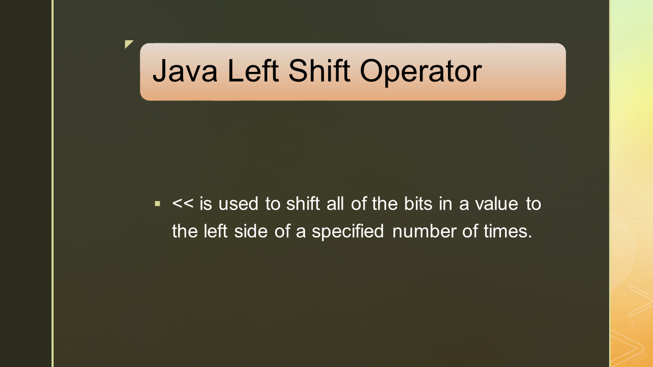 studyskymate : operators in java