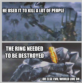 Lord of the Rings via Meme
