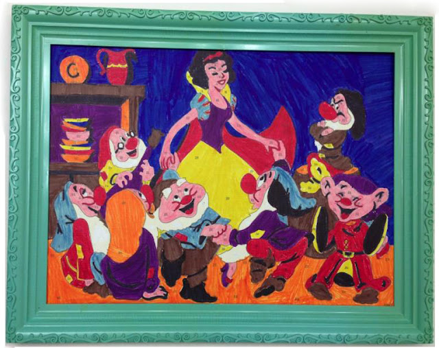 Filmic Light - Snow White Archive: Hasbro 'Snow White' Paint-By-Number Kits