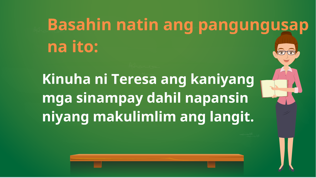 5-Minute Review - Sanhi at Bunga