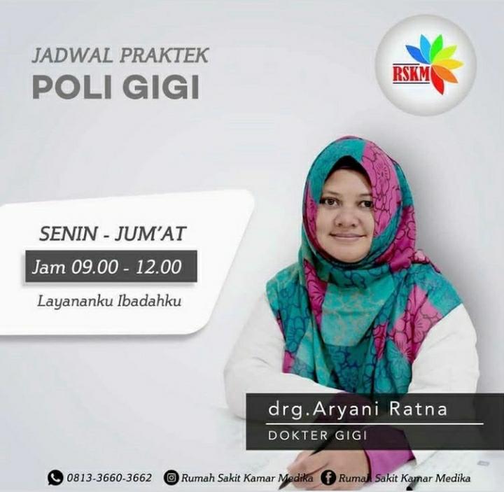 Jadwal Praktik Dokter RS Kamar Medika Jadwal Praktik Dokter RS Kamar Medika