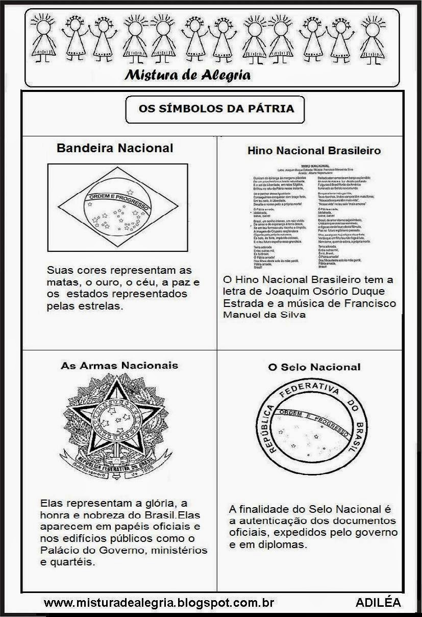 A é Um Dos Símbolos Da Pátria - RETOEDU
