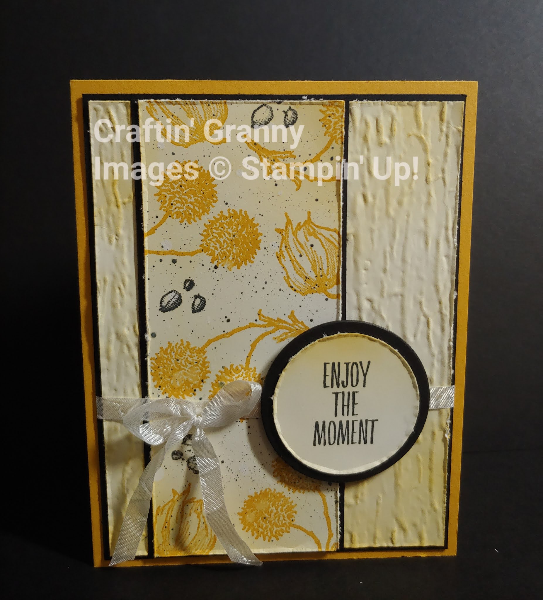 Craftin' Granny's Creative Cafe: Enjoy the Moment Cards with Colour!