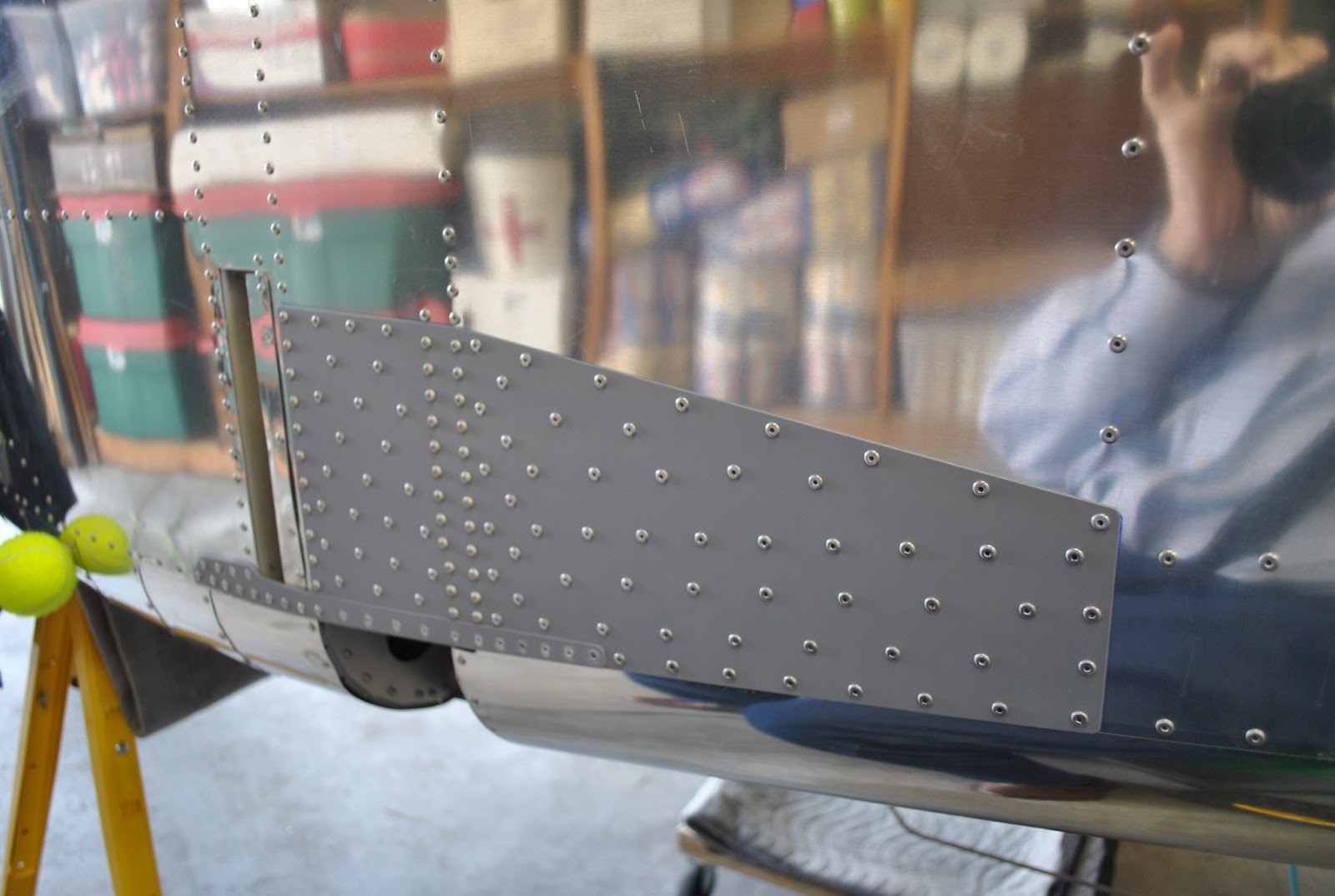 RV-12 Builder in Sandy, UT: Rivet Side Skin Doublers