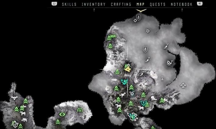 The Frozen Wilds Find all Animal Figurines - Locations