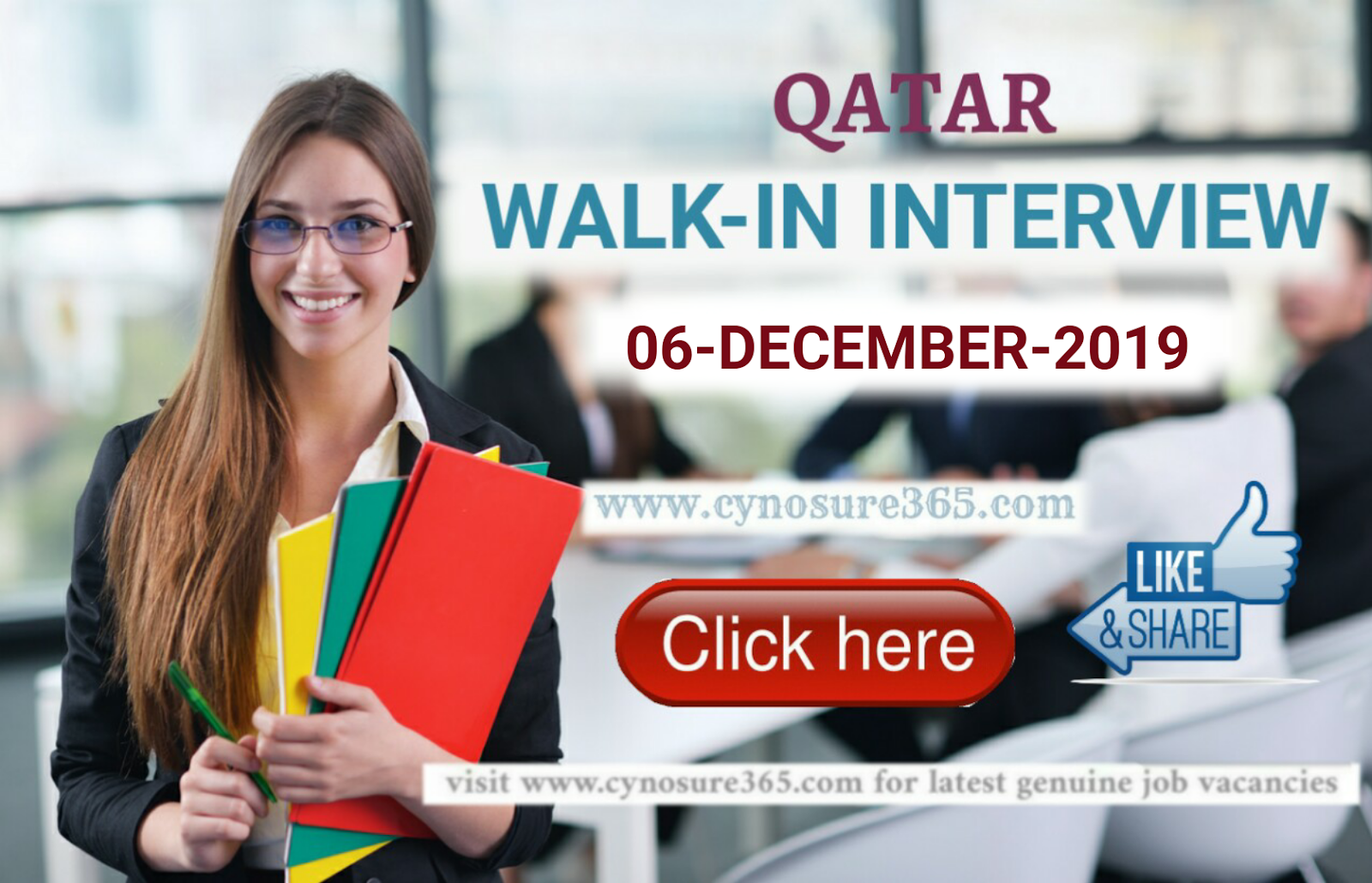 WALK IN INTERVIEW - 06th December 2019 - CYNOSURE365