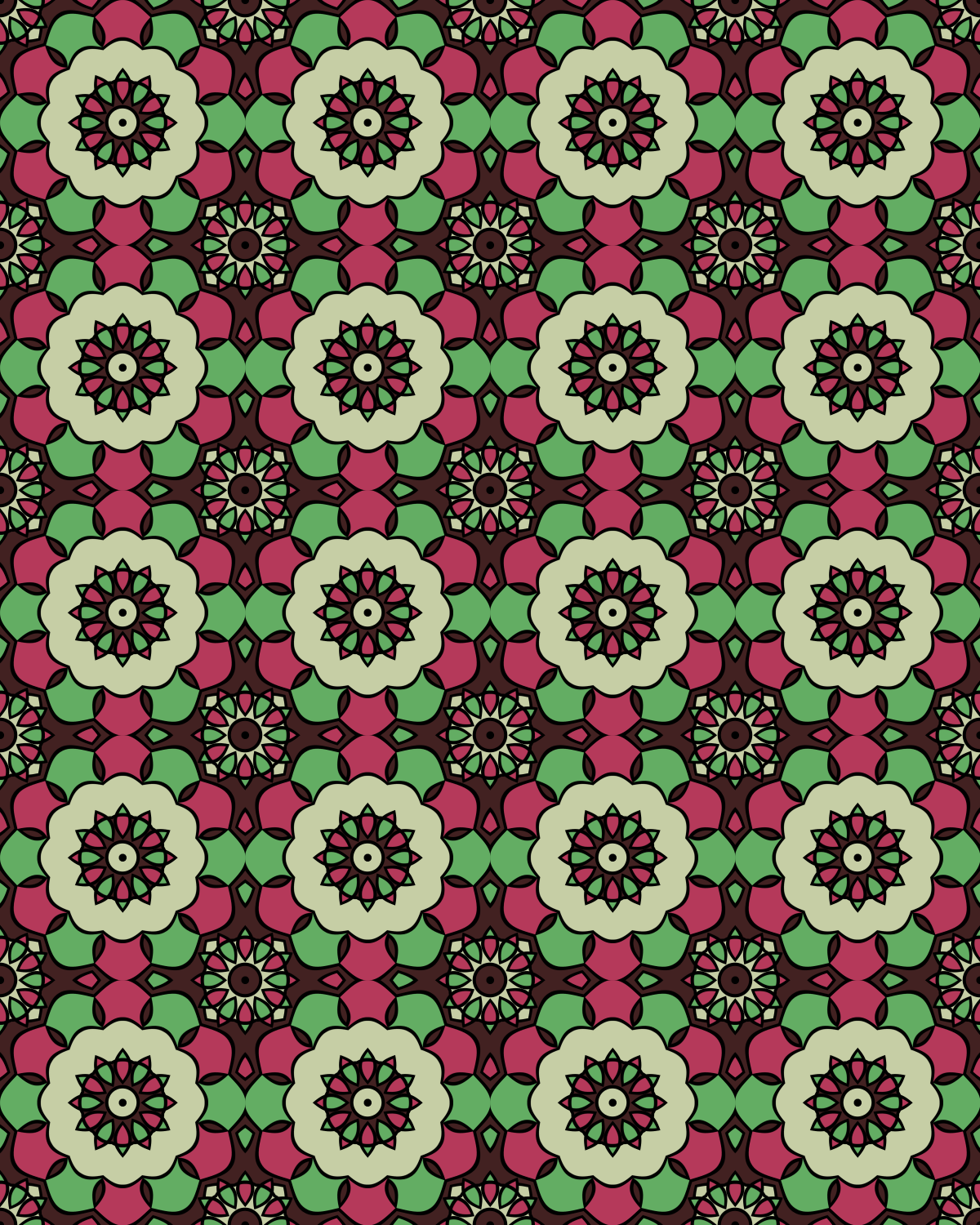 Don't Eat the Paste: A pair of patterns to color