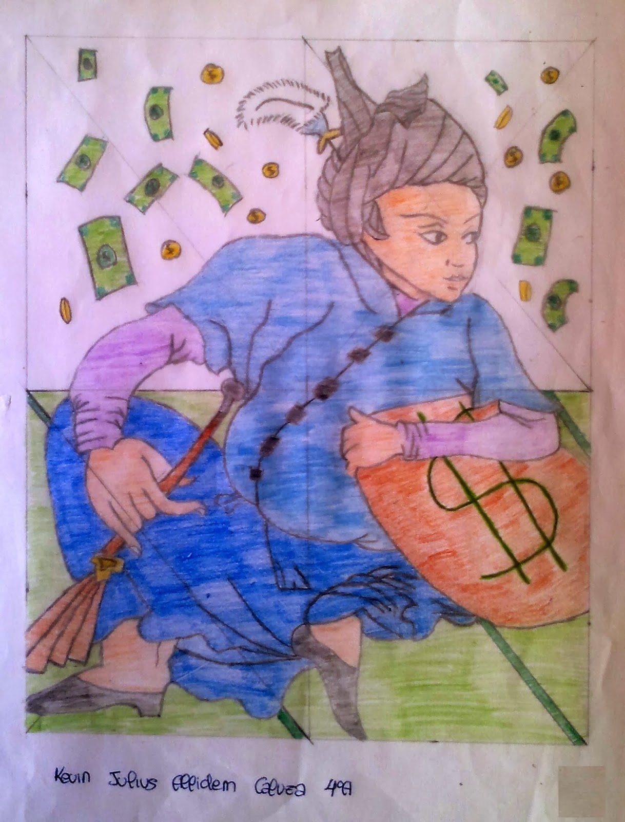 AULA DE DIBUJO: Técnica de los "dibujos invertidos"