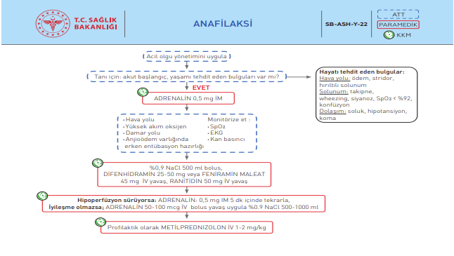 Anafilaksi yönetimi