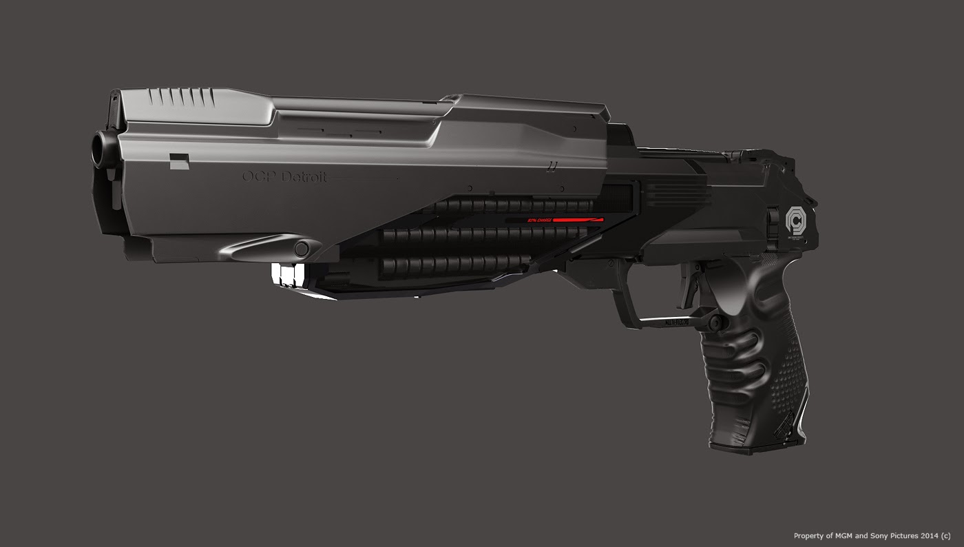 Awesome ROBOCOP 2014 Armor and Weapons Concept Art by Vitaly Bulgarov ...