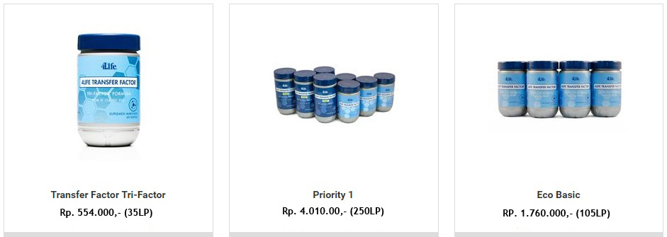 Katalog Produk 4Life Transfer Factor - 08222.86.55773 - Distributor ...