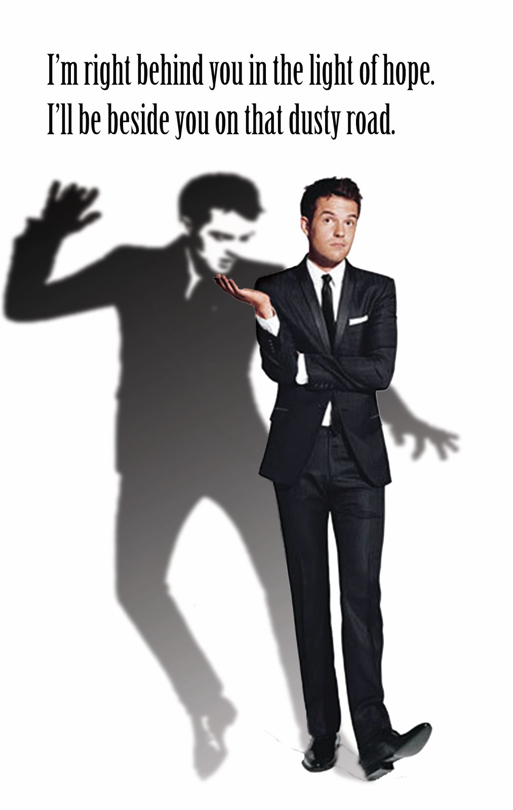 J Mcconnaughhay Design: "Right Behind You" -Brandon Flowers