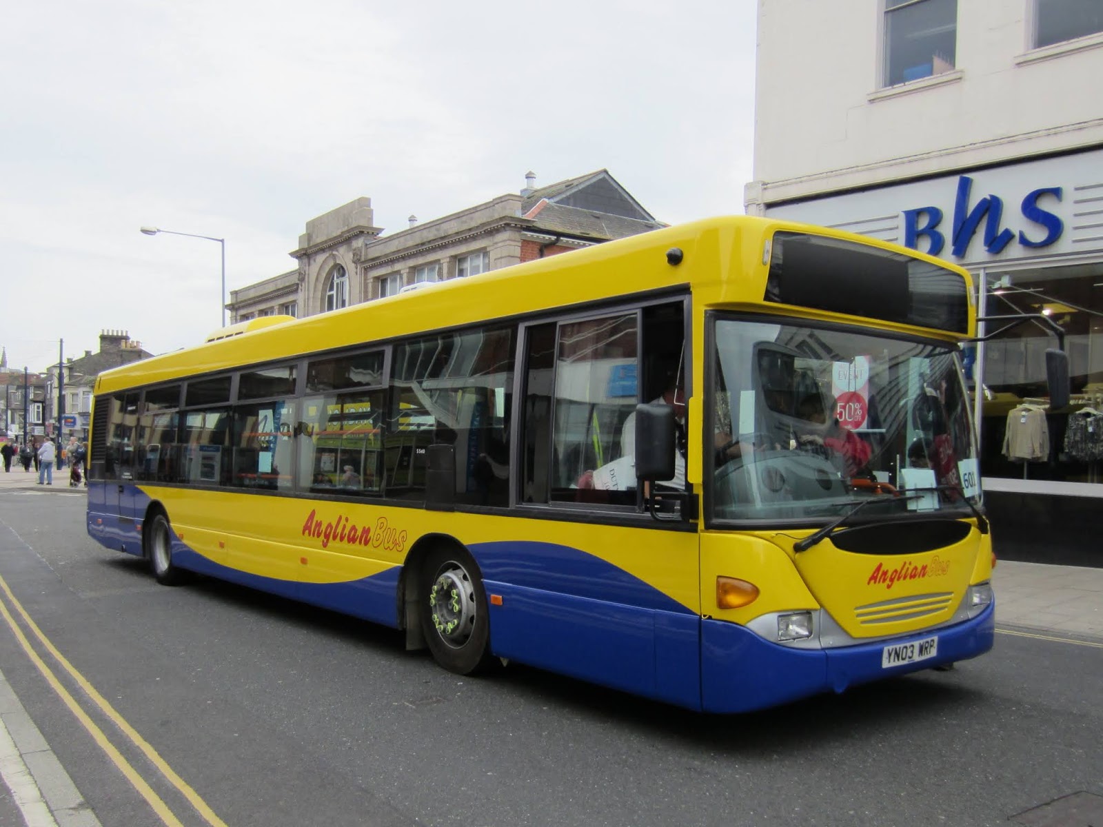 East Norfolk (& East Suffolk) Bus Blog: Where Are They Now ~ YN03WRP?