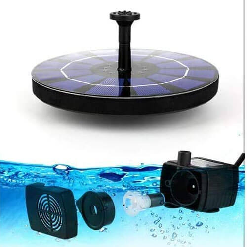 Floating Solar Fountain Water Pump for home outdoor