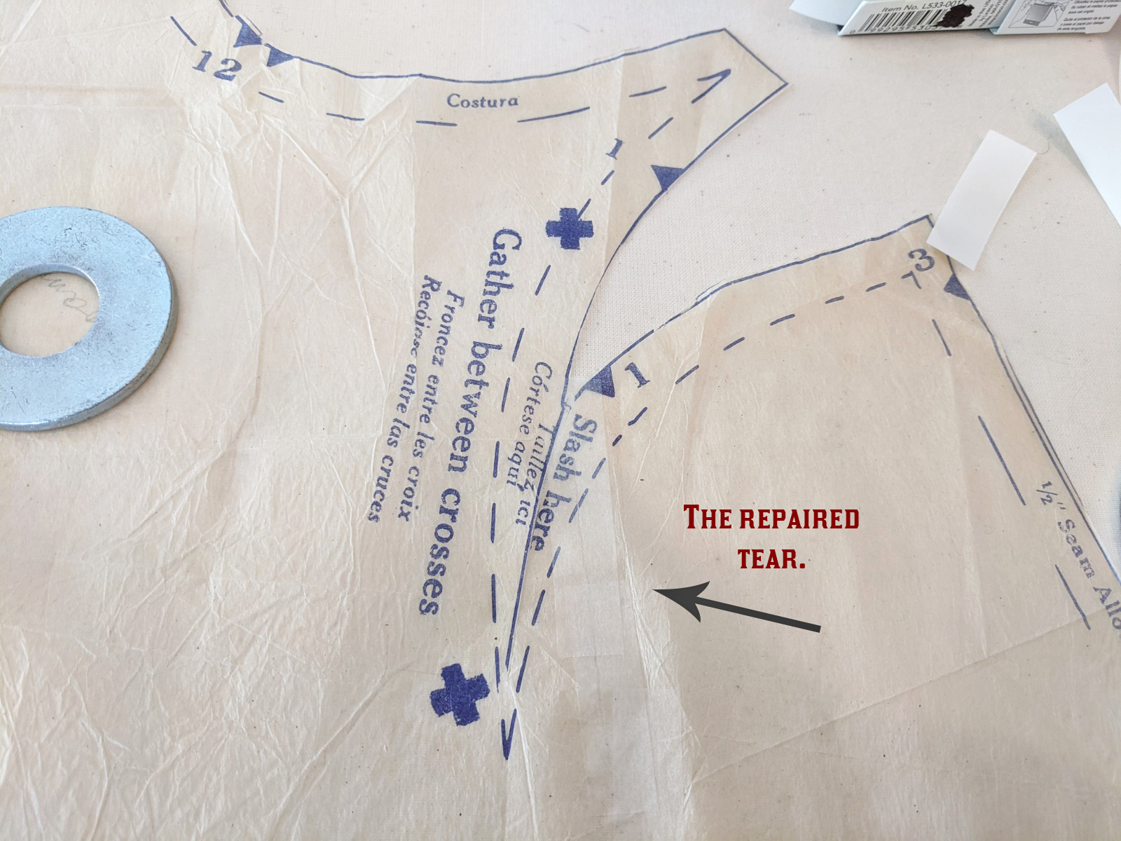 A Few Threads Loose: How to Mend Large or Difficult Tears in Sewing ...