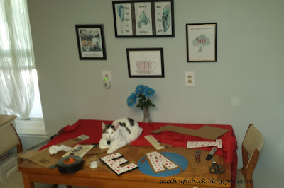 DIY Craft: Cardboard EAT Sign for Your Kitchen