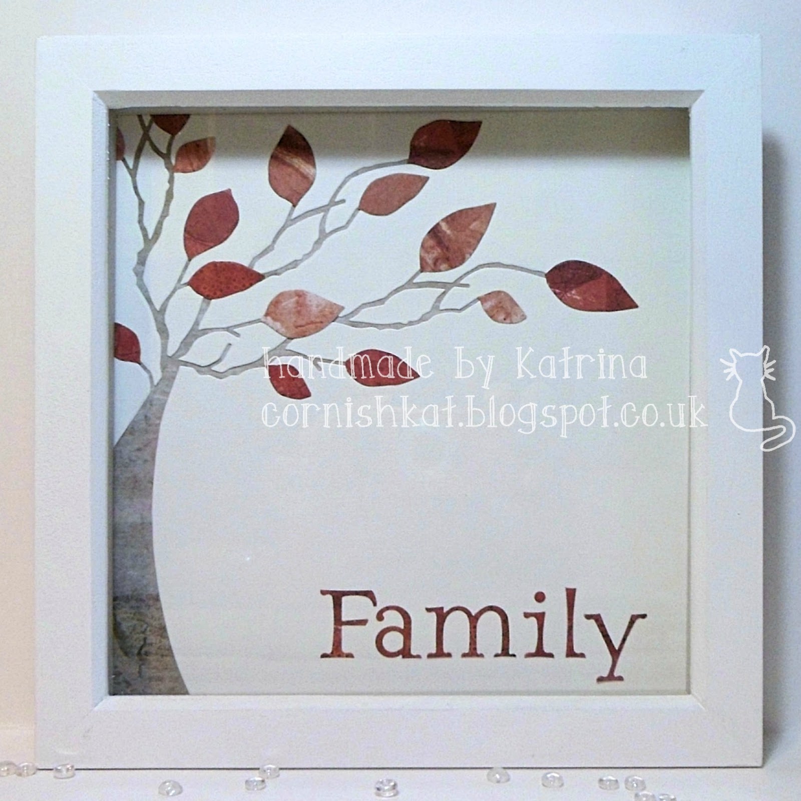Katrina's Crafting Blog: Family Tree Frame