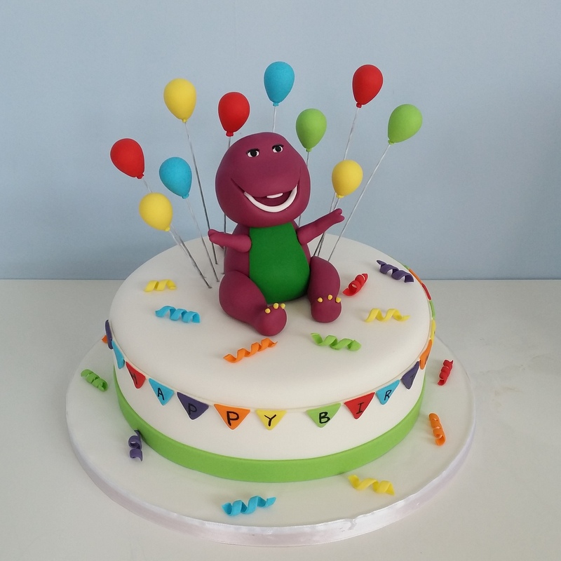 TeaRoom by Bel Jee: Barney Cake