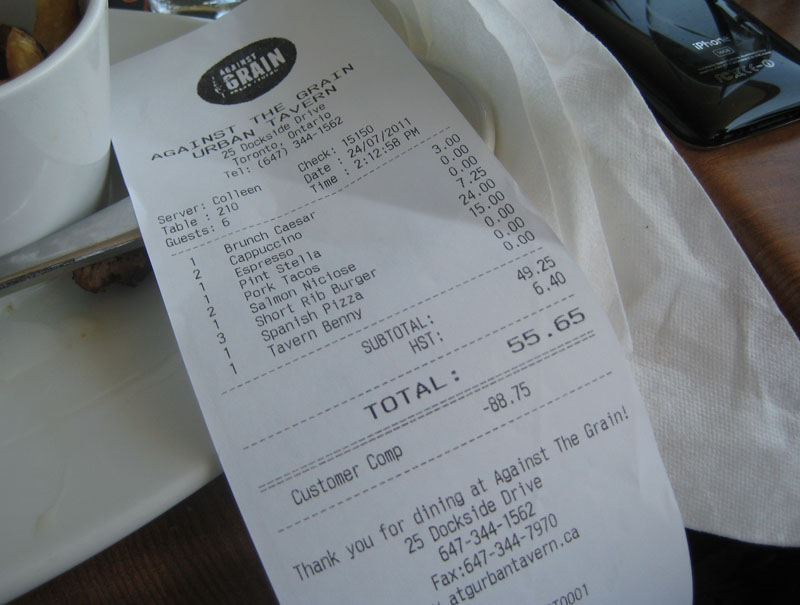 Jessica Eats: Against the Grain Urban Tavern: Glorified pub on the ...