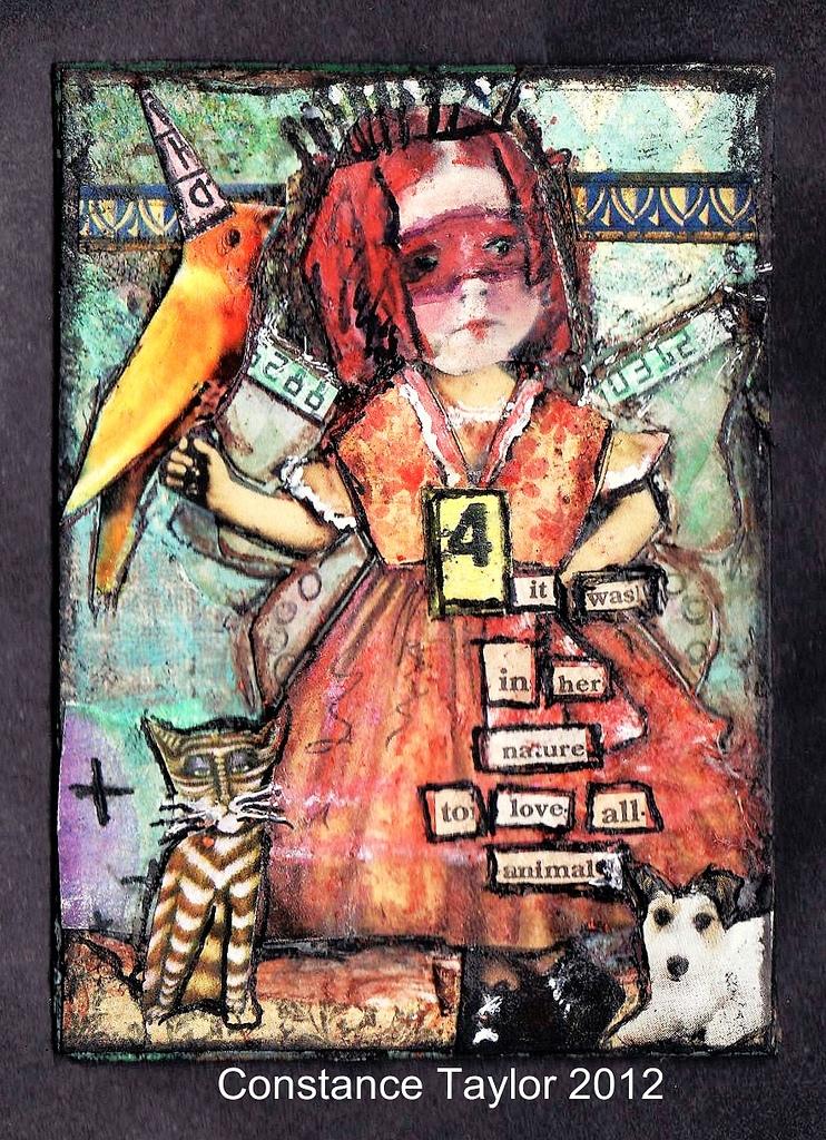 Birdnuts Mixed Media