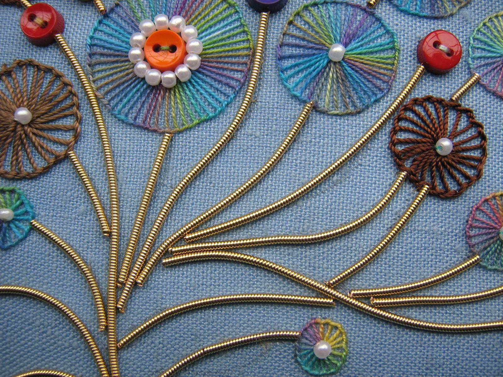 ELLA'S CRAFT CREATIONS: Tast week 24...BUTTONHOLE WHEELS