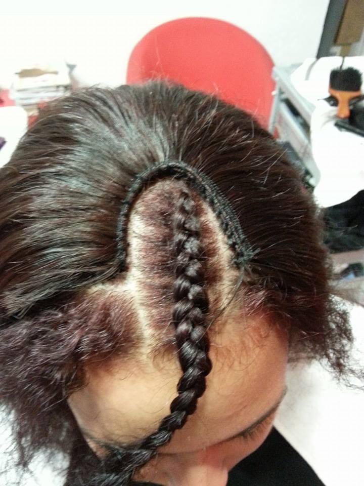 Belle Dame Salón de Belleza: extensiones de pelo natural de nudo hilo ...