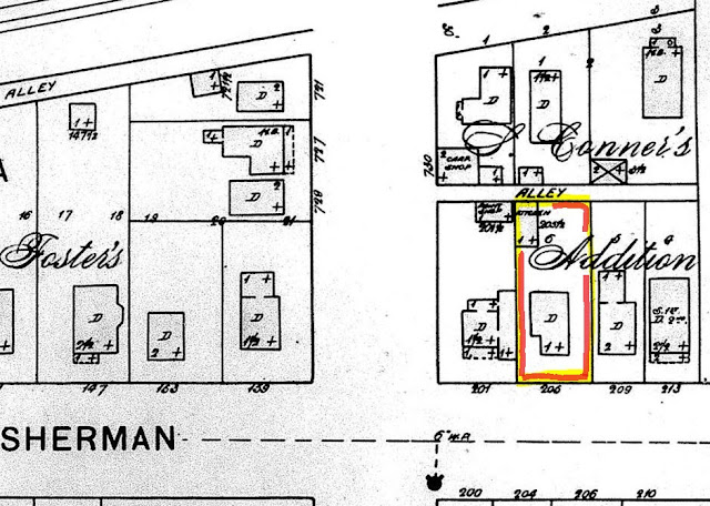 ABT UNK: Sentimental Sunday: 1893 Building Permit for 1043 Sherman ...