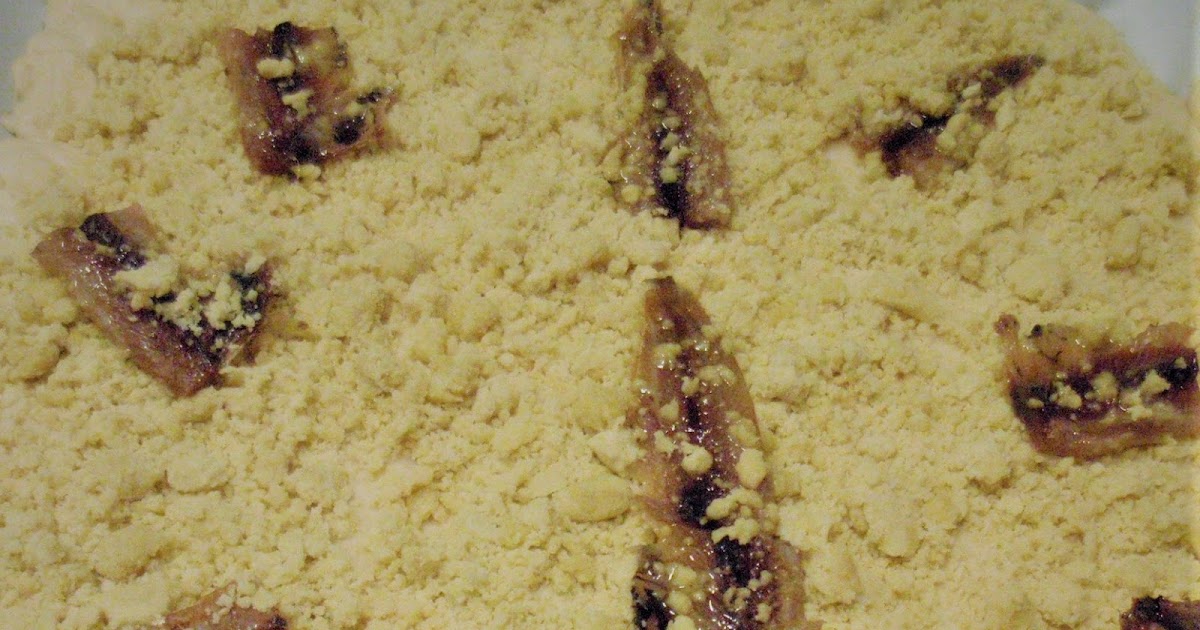 COCINA PARA CHUPARSE LOS DEDOS: COCA DE MOLLITAS CON ARENQUES