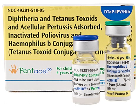 دليل الأدوية العالمي: Pentacel لقاح بينتاسيل
