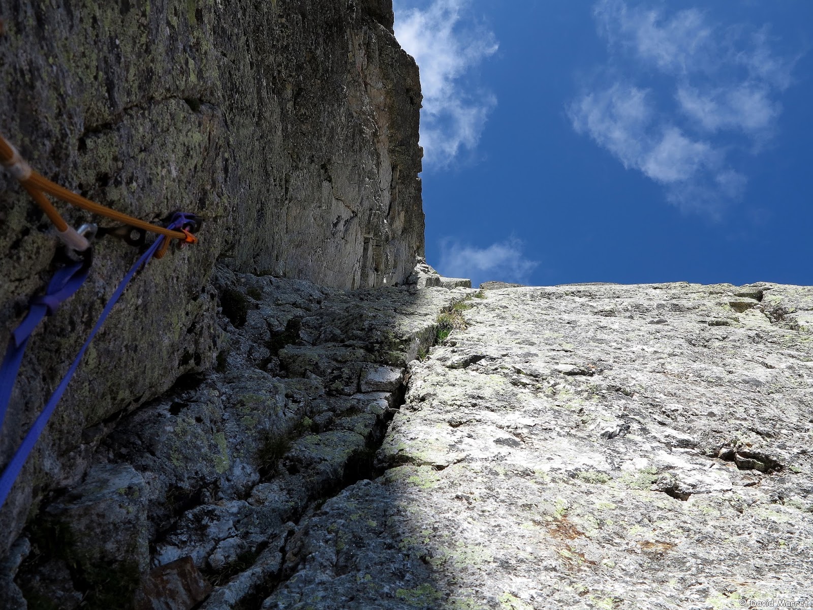 ...BLOG à BLOC !!: PIC DES SPIJEOLES: UN DIEDRE PARFAIT A PLUS DE 3000