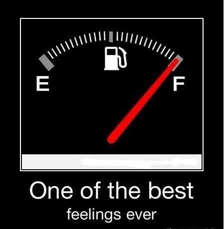 ItsOnlyMoni: What a full gas tank looks like these days