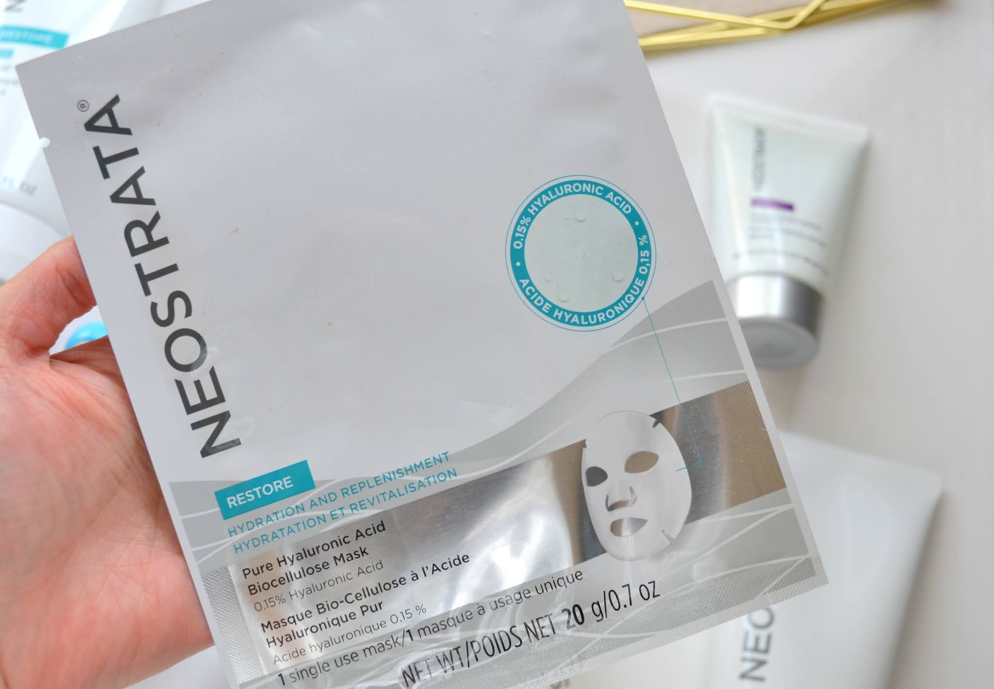 SHEET MASK | Neostrata Pure Hyaluronic Acid Biocellulose Mask ...
