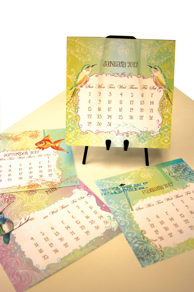 Bella Ink Designs: The Holly Holiday 2011 Gift Guide: Bella Ink Calendars