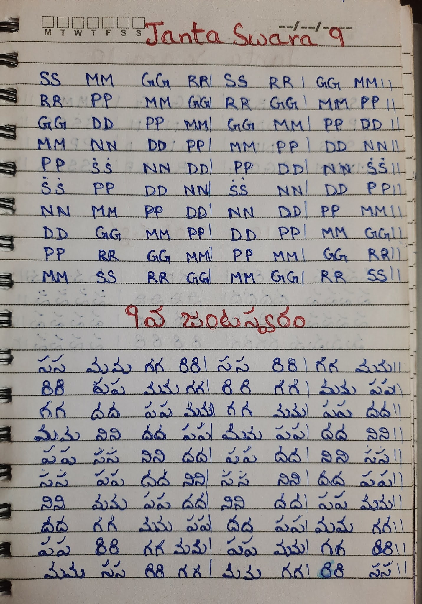 Sriman Sangeetha Nilayam: Janta Swaras - జంట స్వరాలు