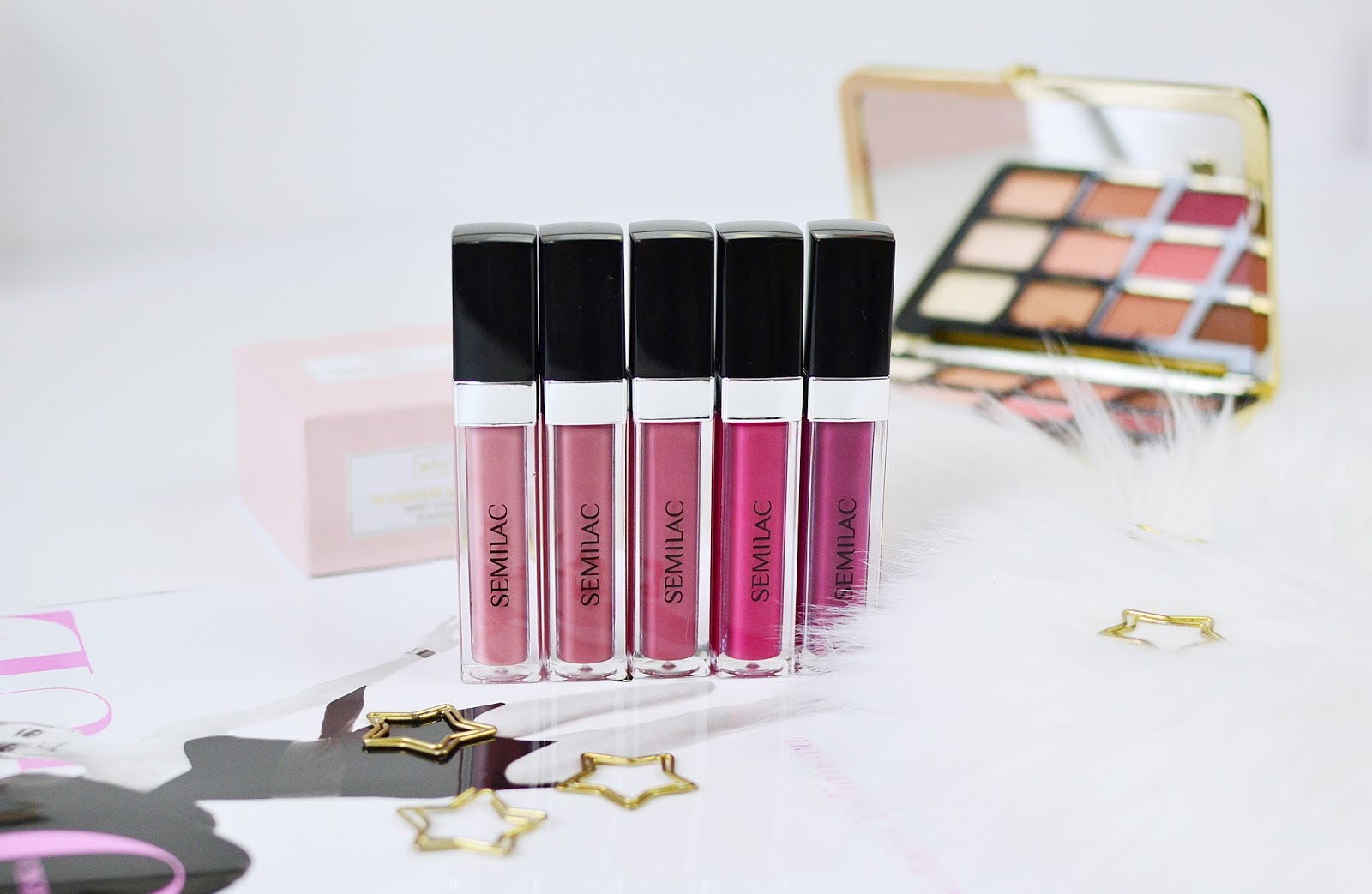 SEMILAC MATT LIPS | MATOWE POMADKI W PŁYNIE