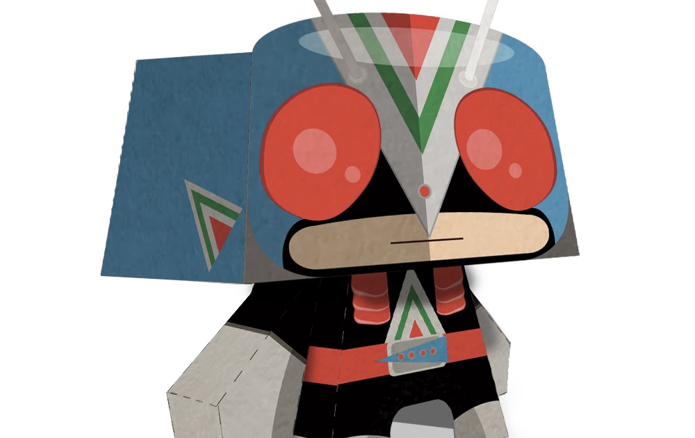 Paper Toy Factory: Kamen Rider Riderman Papercraft