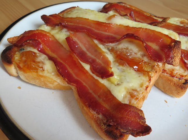 Bacon & Cheese On Toast | The English Kitchen