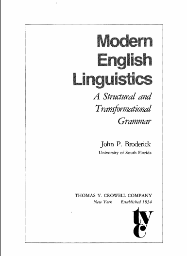 Download Buku Modern English Linguistics A Structural And download-buku-modern-english-linguistics-a-structural-and