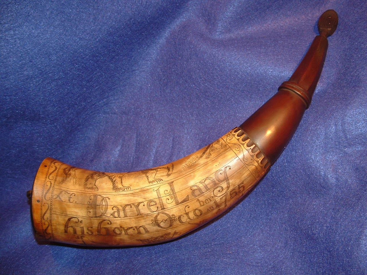 Leather from the Past: Two new Powder Horns